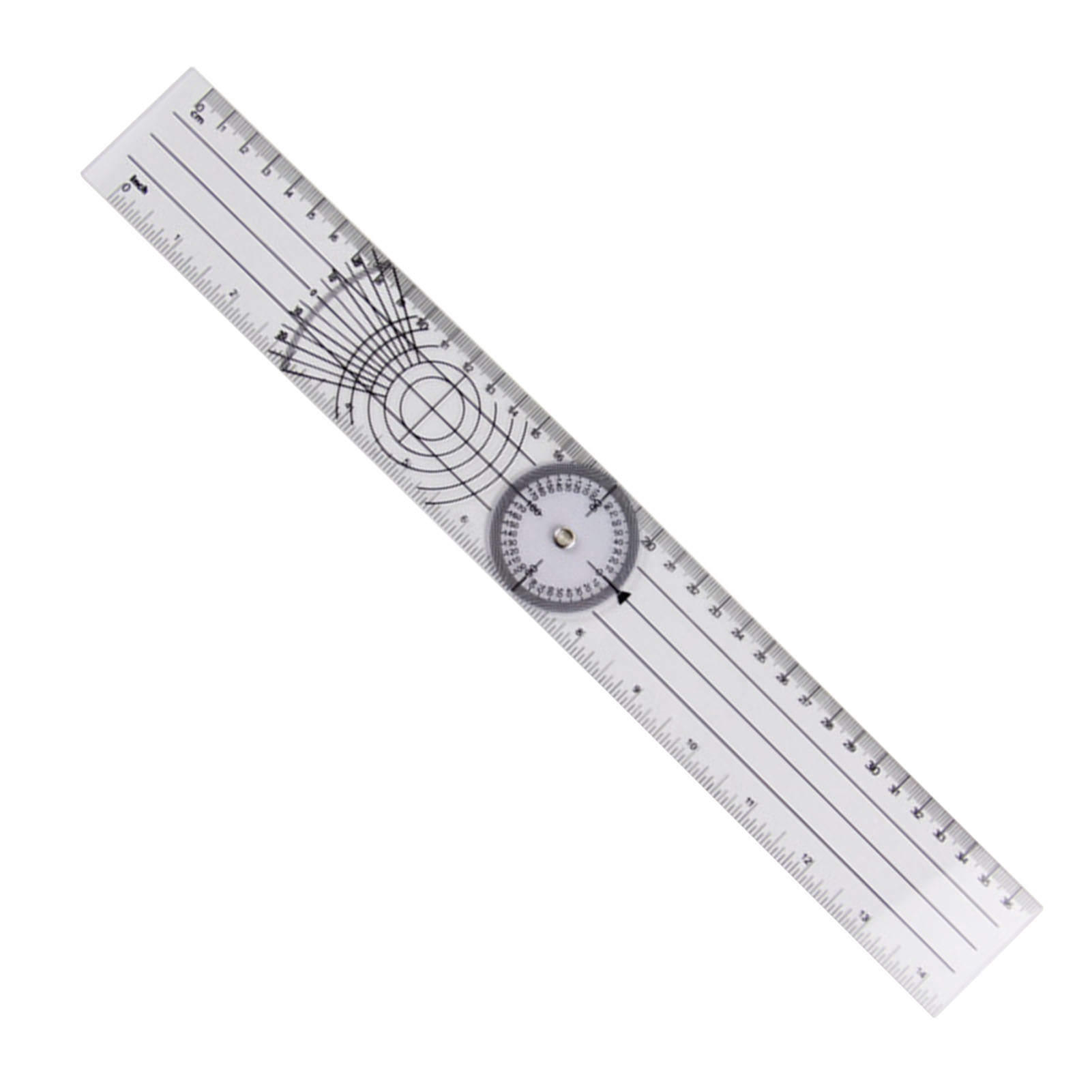 Orthopedic Ruler Goniometer AngleRuler Human Bone Joint Measuring Tool ...