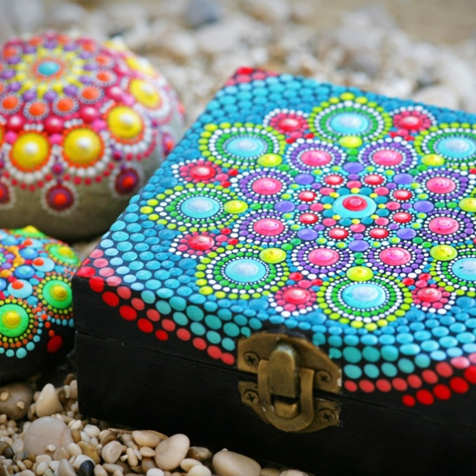 37pcs Mandala Dotting Tools Set With Stencils 9D2F 753883184915 | eBay ...