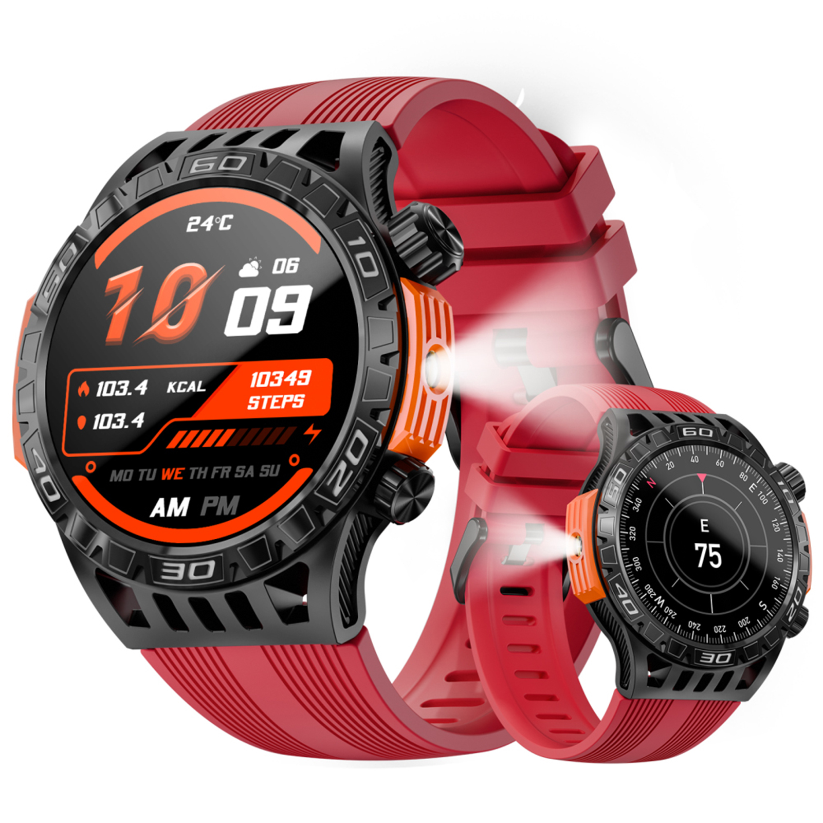 LOKMAT ZEUS 6 PRO Smart .46 Inch BT5.0 Red 9S5U $59.61 - PicClick AU