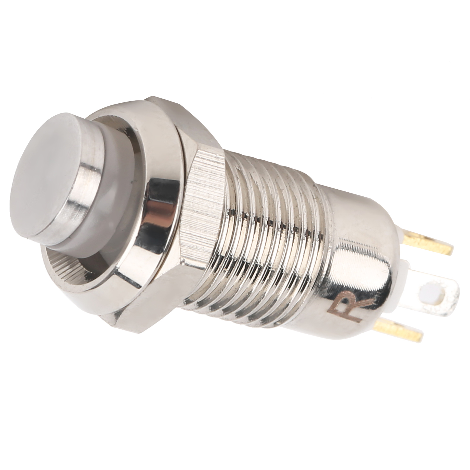 PUSH BUTTON SWITCH Stainless Steel Push Button Start Switch For Inching ...