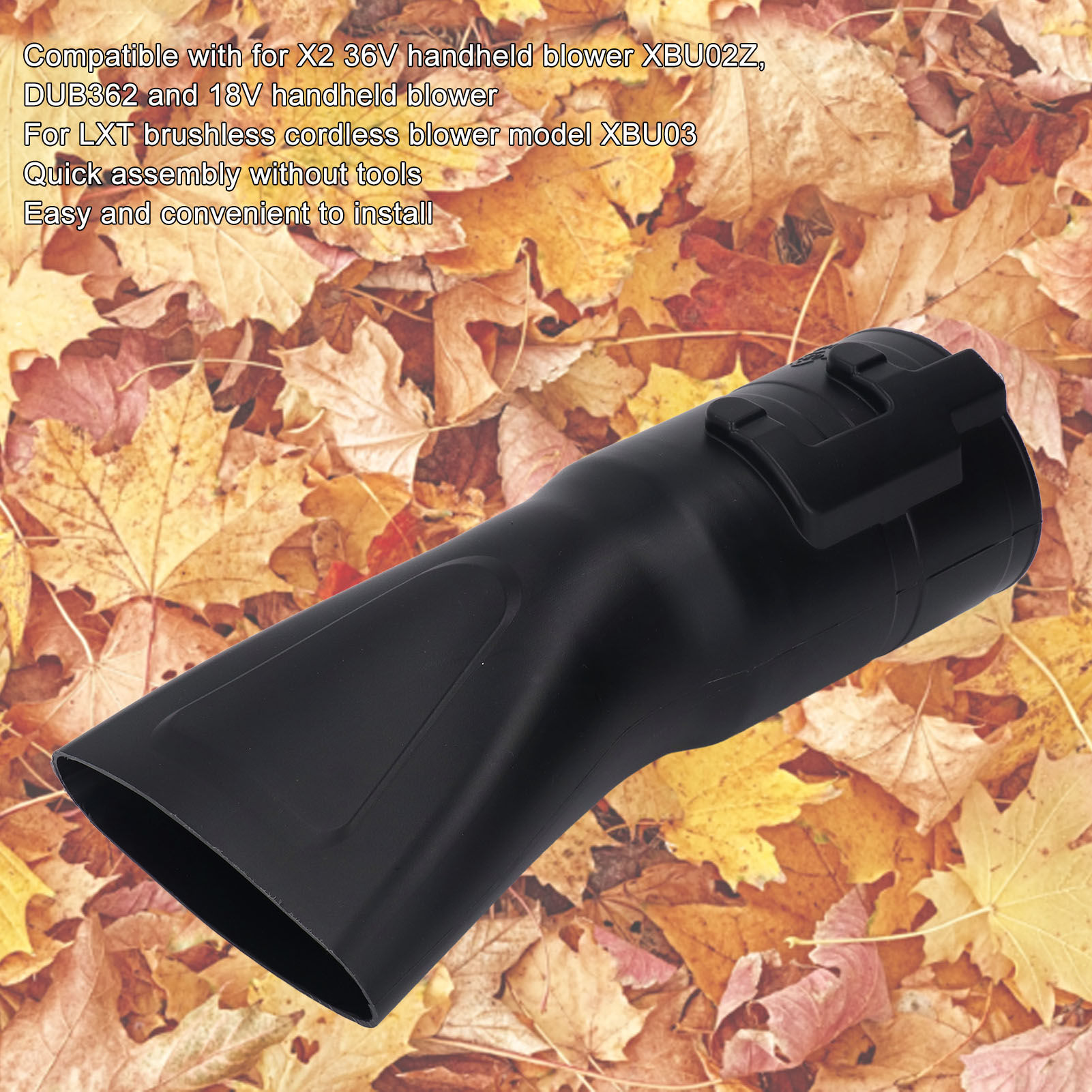 FLAT END NOZZLE Attachment For X2 36V 18V Handheld Blower XBU02Z XBU03 ...