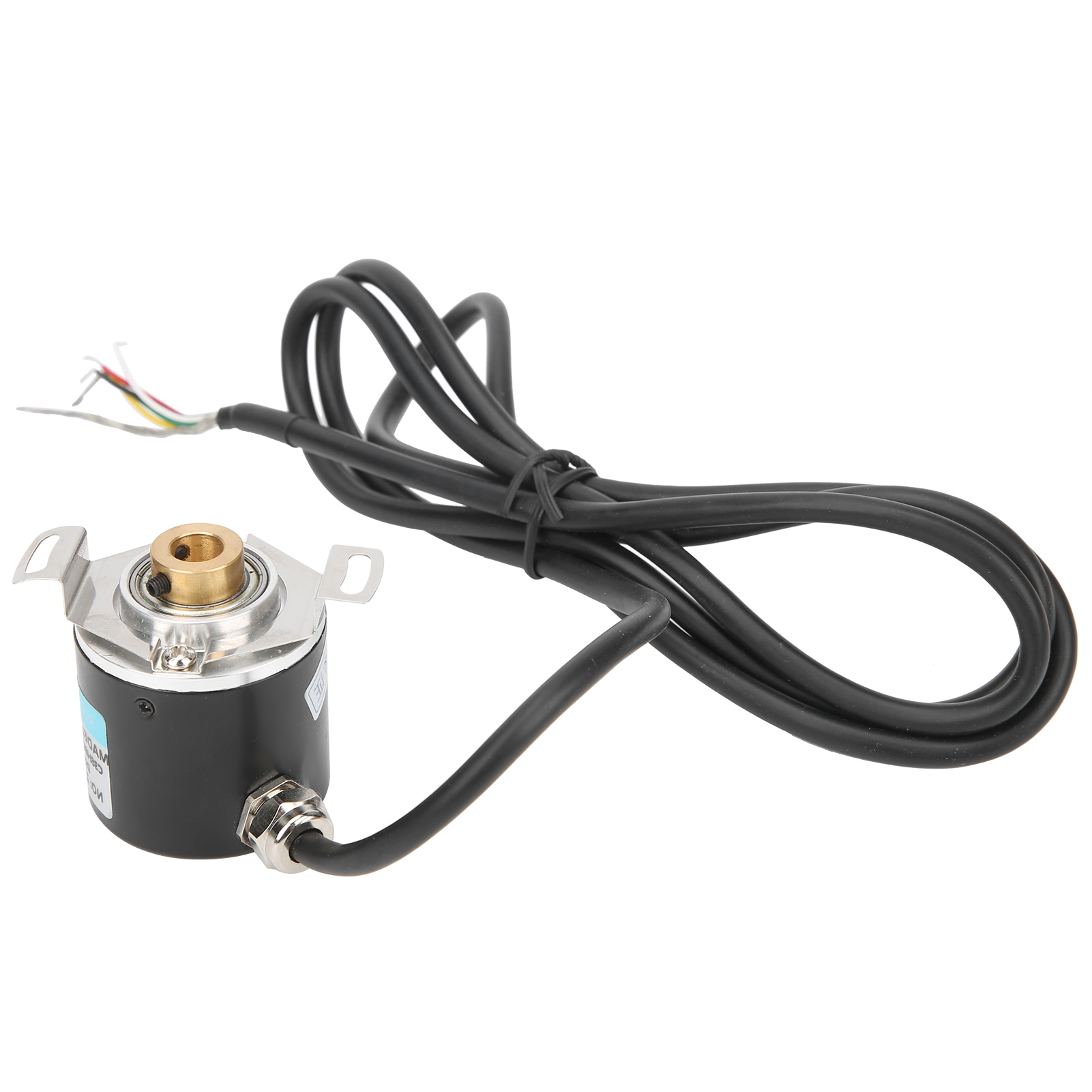 ABZ ENCODER INCREMENTAL 3 Phase Half Hollow Shaft 6mm Reducer C38S6G5 ...