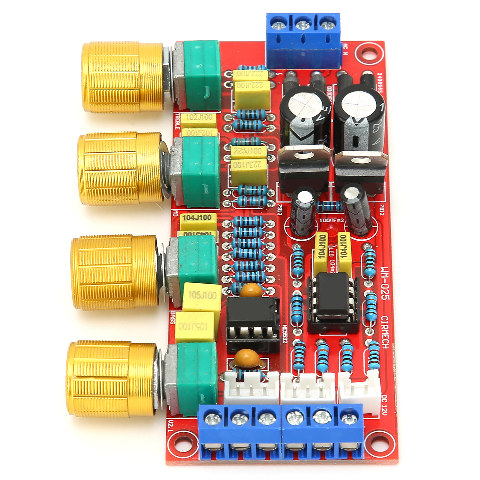 AUDIO AMPLIFIER MODULE Preamplifier Board Hifi Socket IC £10.88 ...