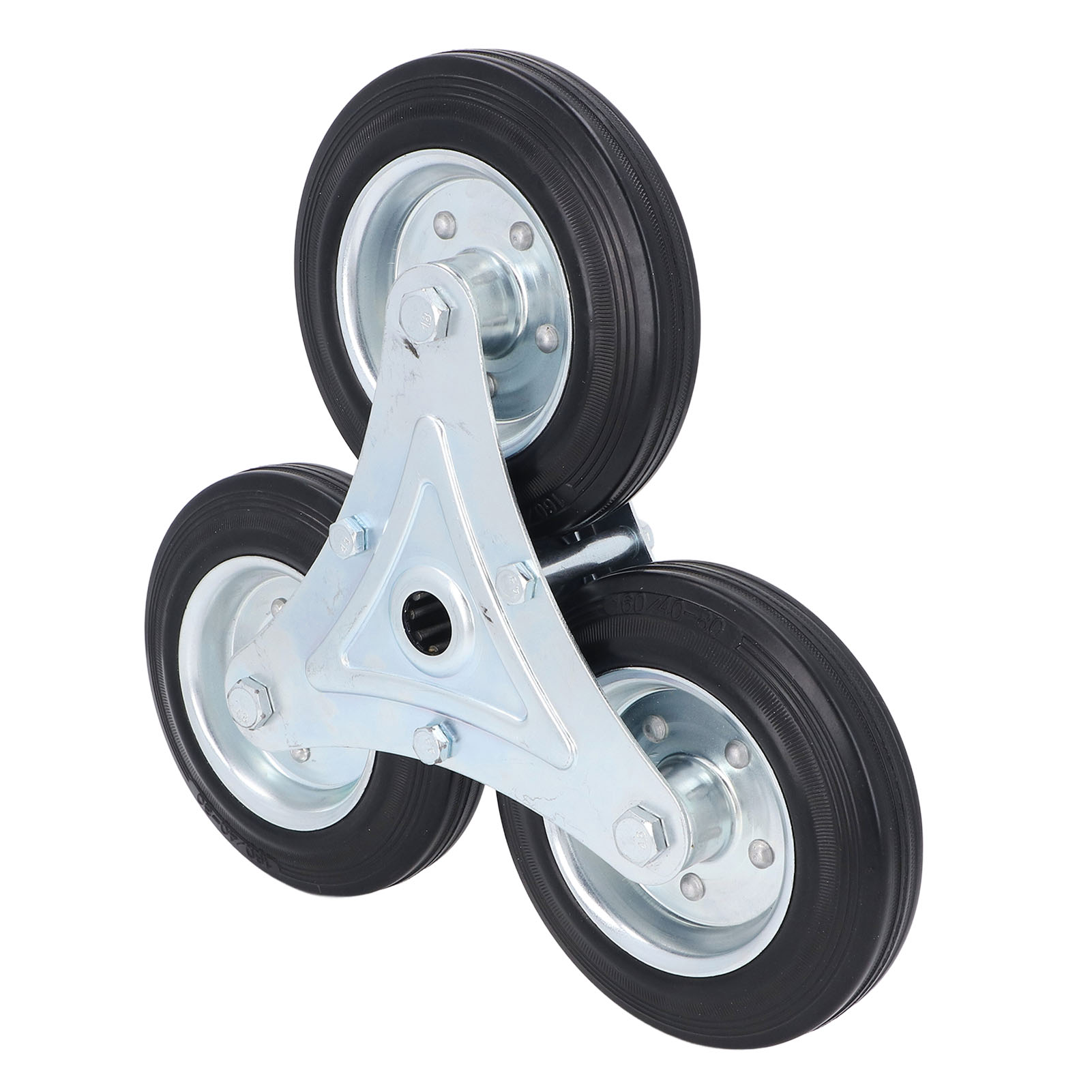 6 STAIR CLIMBING Wheel 300LBS Load Solid Rubber Triangular Caster $312. ...