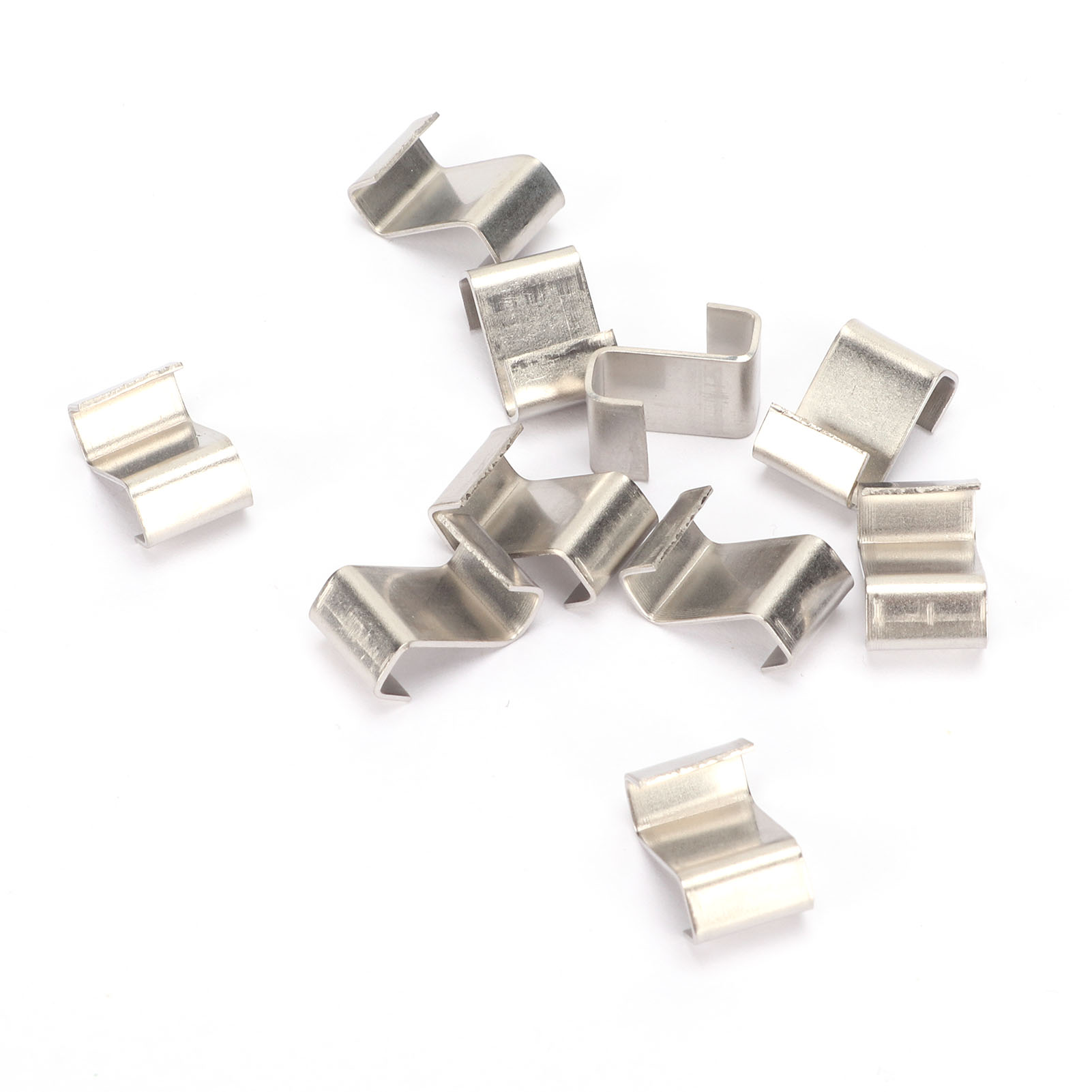 100Pcs Z Type Spring Clips Safe Easy Installation Z Wire Fixing Clips ...