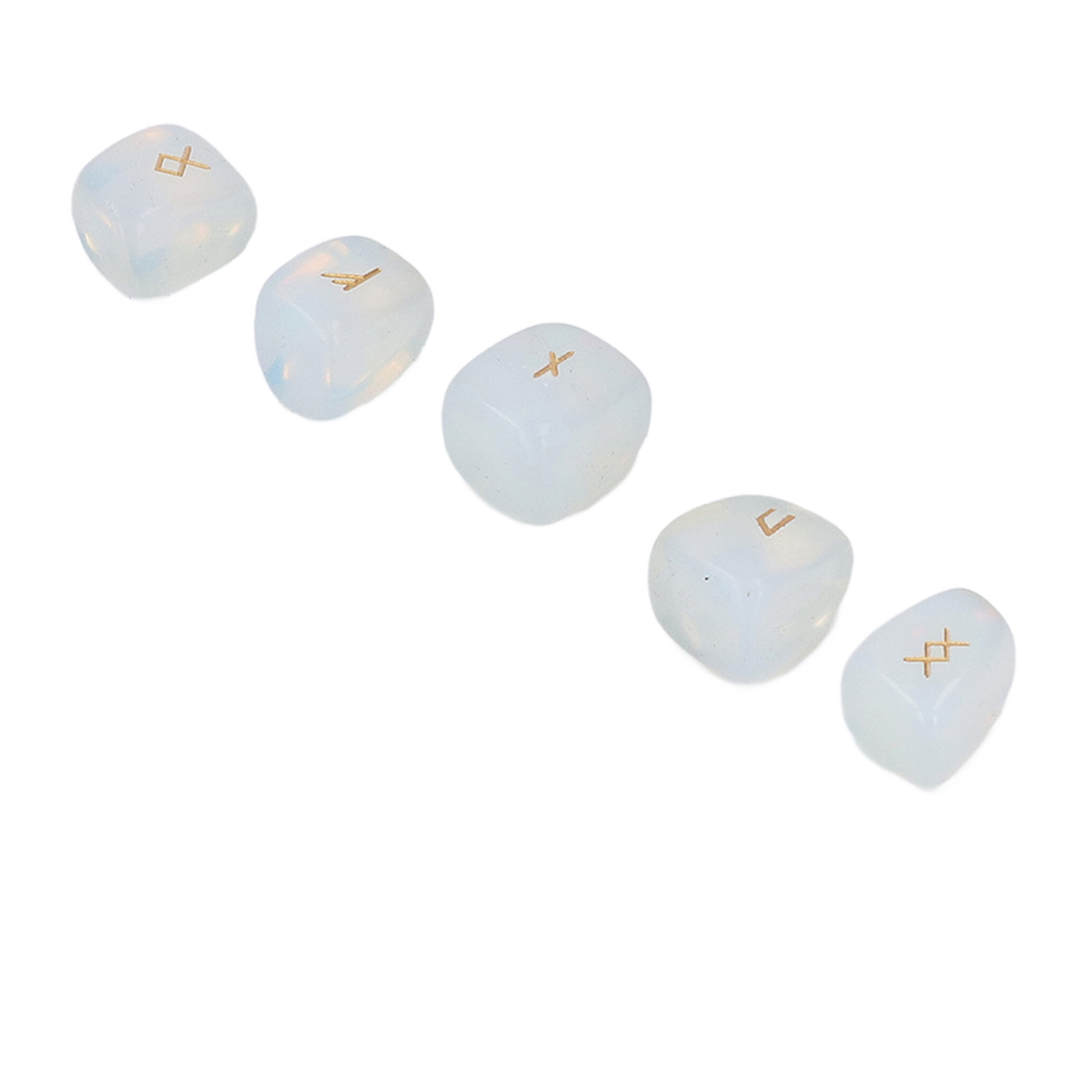 (OPAL)RIZGHWOY ELDER RUNE Alphabet Mind Peaceful Crystal Stone Set For ...