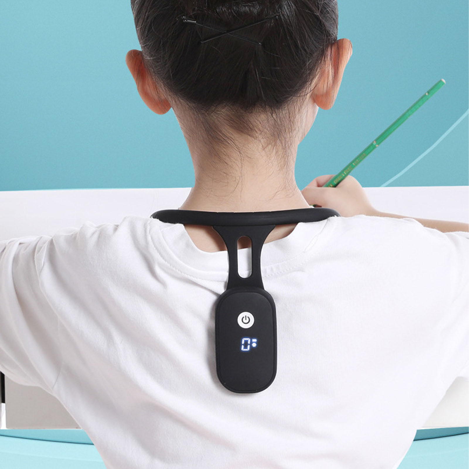 Intelligent Strapless Posture Corrector Vibration Reminder Removable ...