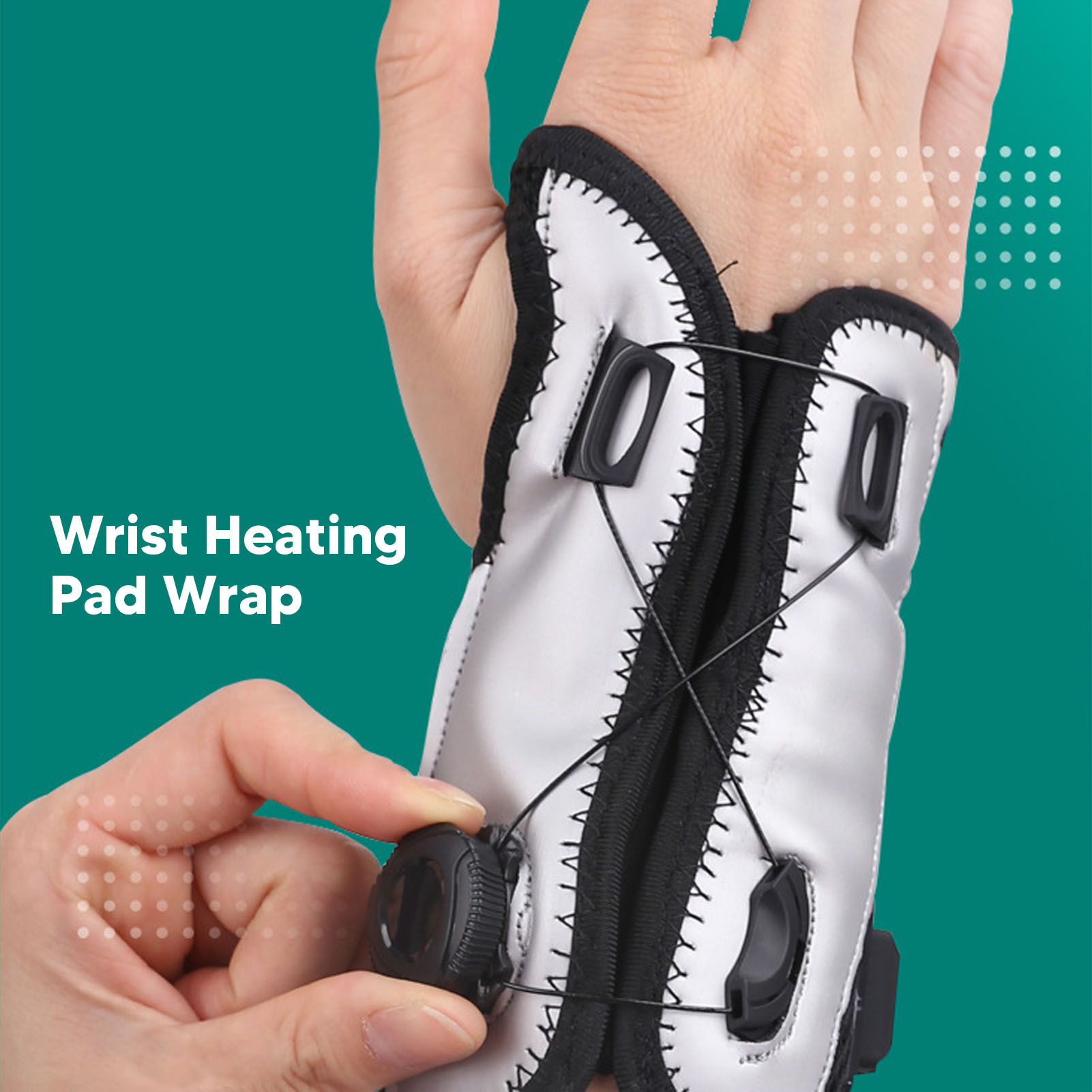 Electric Heated Wrist Wrap 3 Temperature Gears Hot Compress Wrist ...