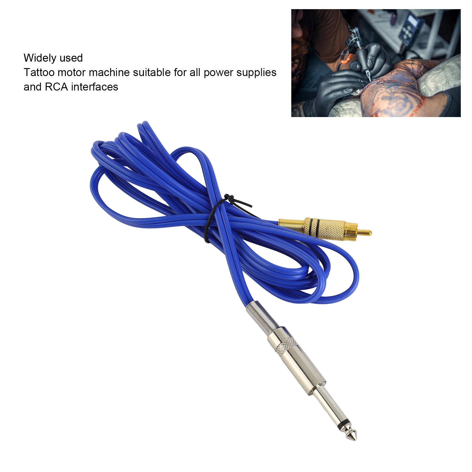 Tattoo Clip Cable Professional Soft Flexible Silicone Tattoo Machine ...