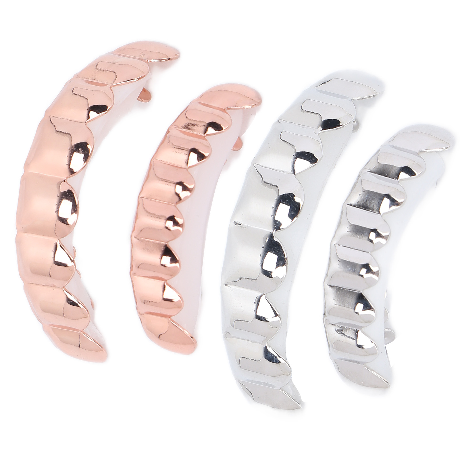 Halloween Hip Hop Teeth Set Alloy Hip Hop False Teeth Festival Teeth ...