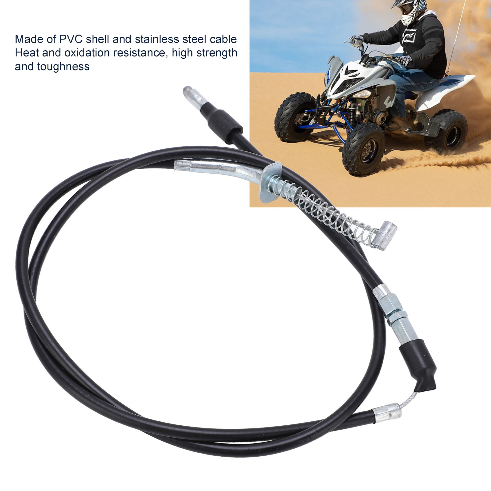 FRONT DRUM BRAKE Cable Set Front Brake Wire Front Brake Cable Easy ...
