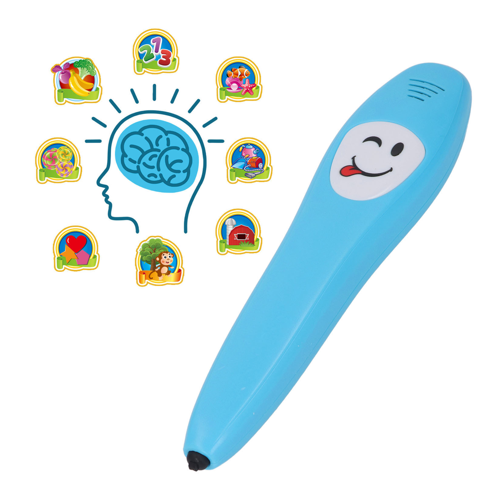 ELECTRONIC LEARNING INTERACTIVE Pen Starter Learn To Read Educational ...
