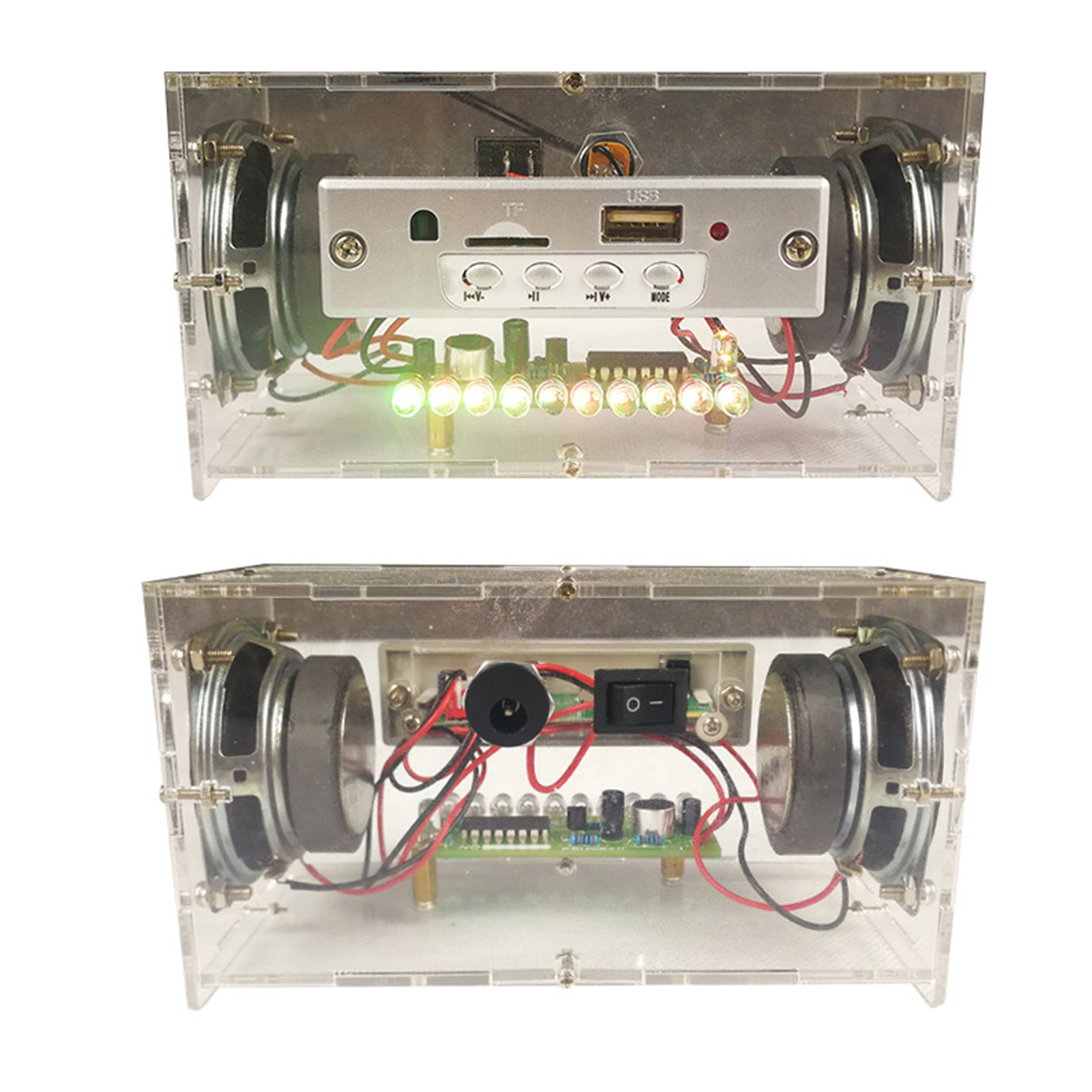 New Sound Control Waterflow Light+BT Speaker+40Hz Speaker DIY BT ...
