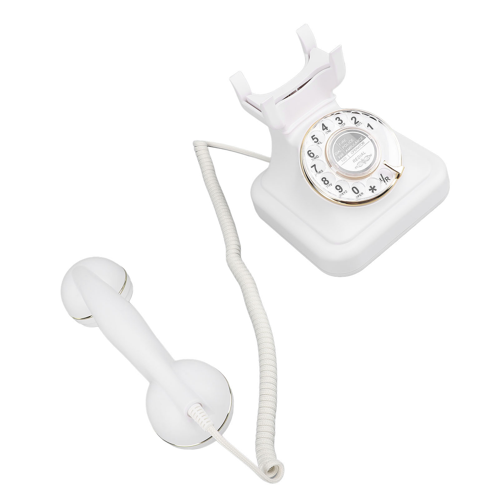 OLD FASHION LANDLINE Telephones Retro Telephone Classic For Home Use £ ...