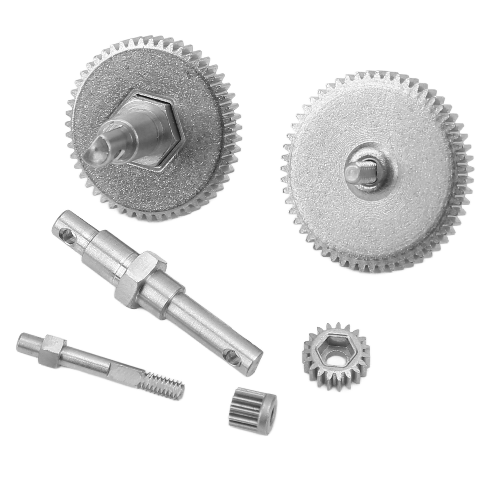 RC TRANSMISSION GEAR Set Gear And Shaft Stainless Steel For AXIAL SCX24 ...