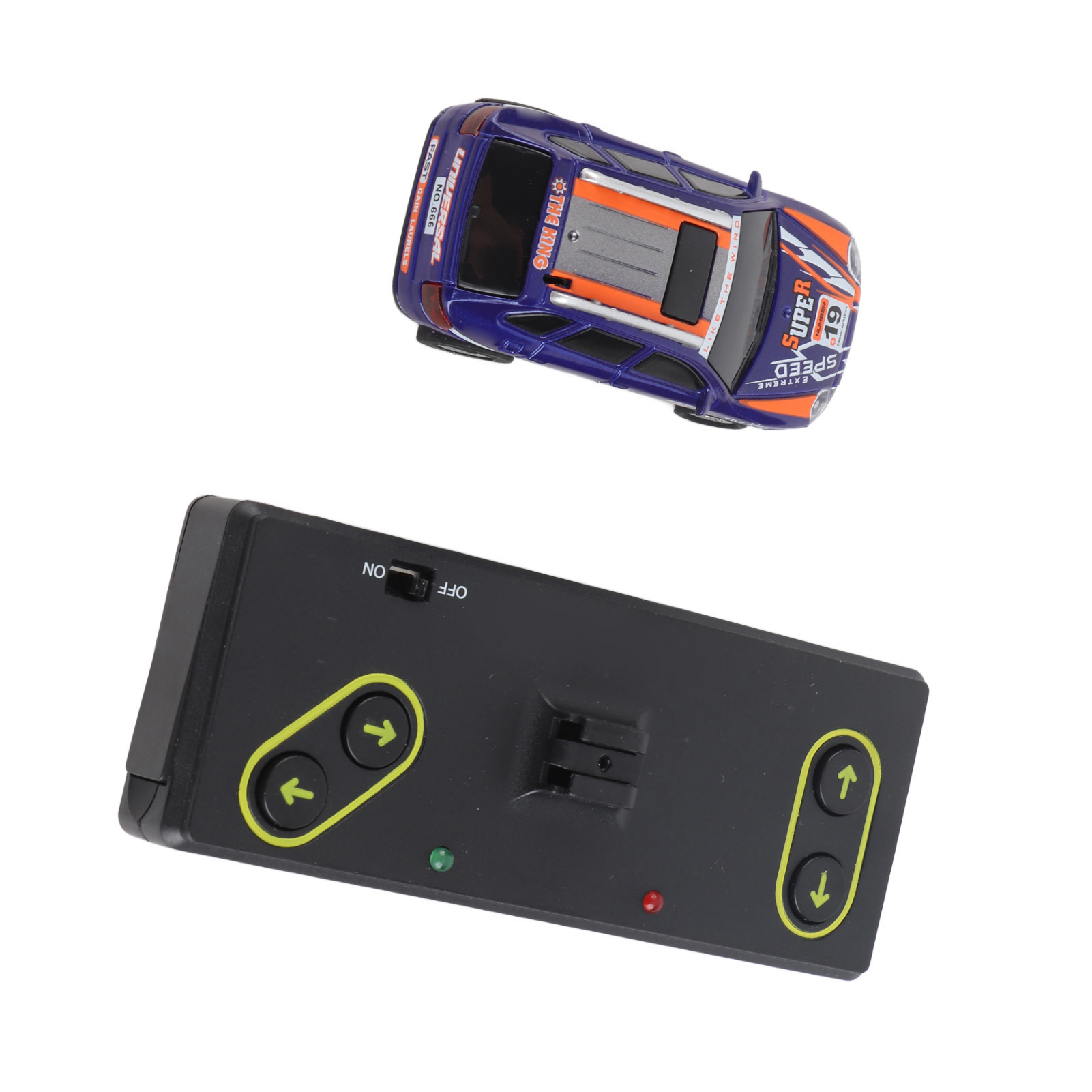 MINI RC RACING 4 Way Drift Car 1:64 Pocket Can Size Remote Control ...