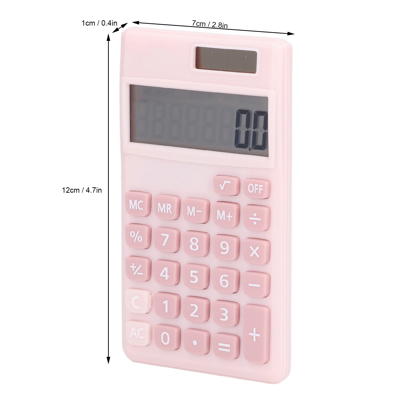 CALCULATORS SMALL CALCULATOR Big Button Design 8 Bit Display High ...