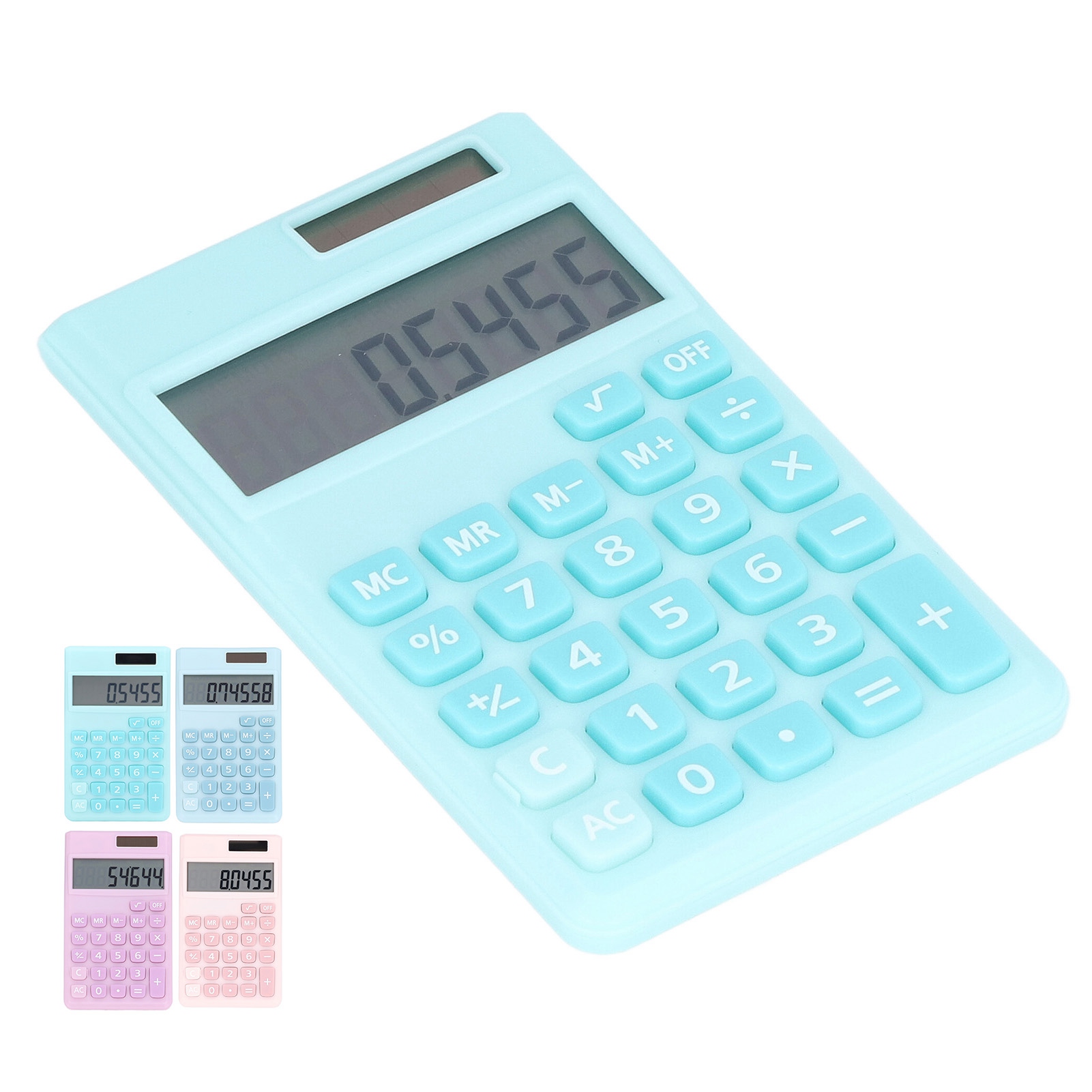 CALCULATORS SMALL CALCULATOR Big Button Design 8 Bit Display High ...