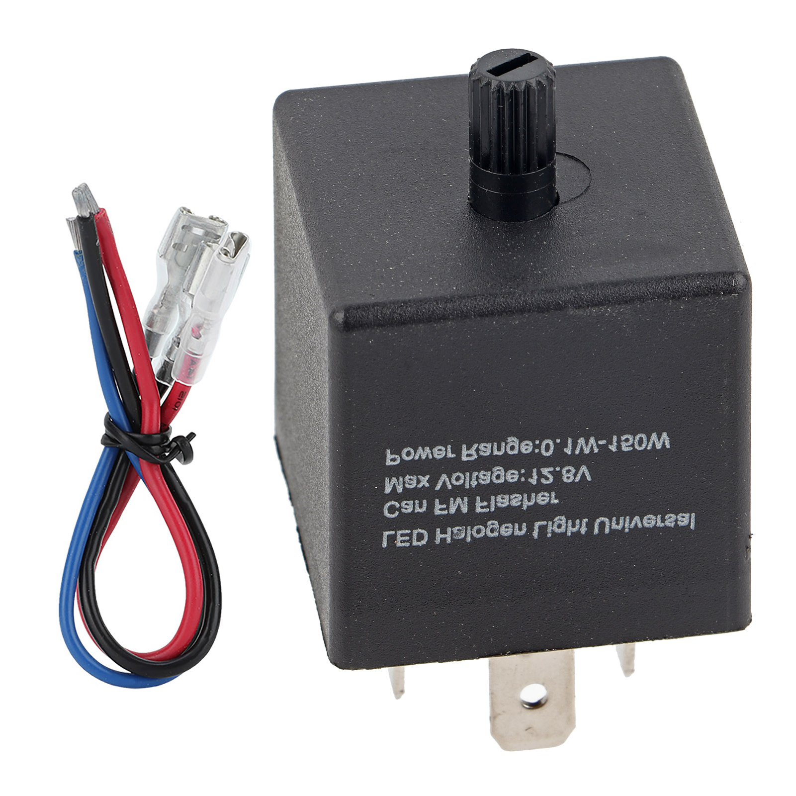 LED FLASHER 12V 3-PIN Adjustable LED Flasher Relay Turn Signal Light £6 ...